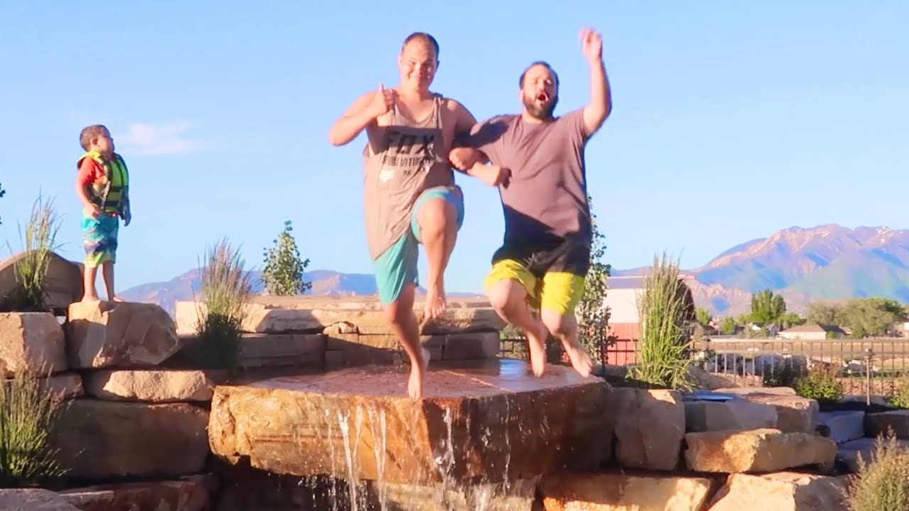 BEST trick off THE CLIFF WINS! With UNCLE DEREK! - YouTube