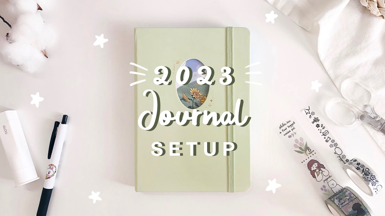 🌻 starting a new journal // my 2023 journal setup - YouTube