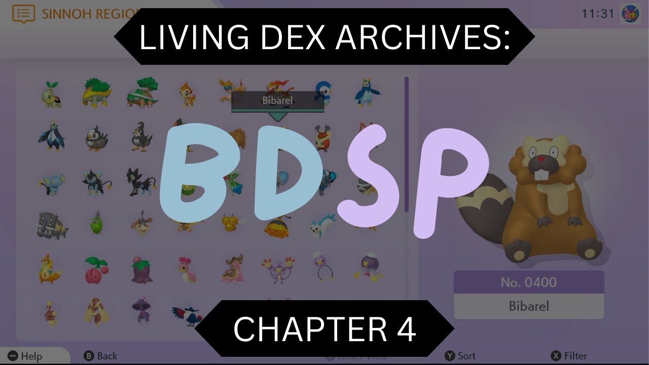 Living Dex Archives: BDSP Chapter 4 - YouTube