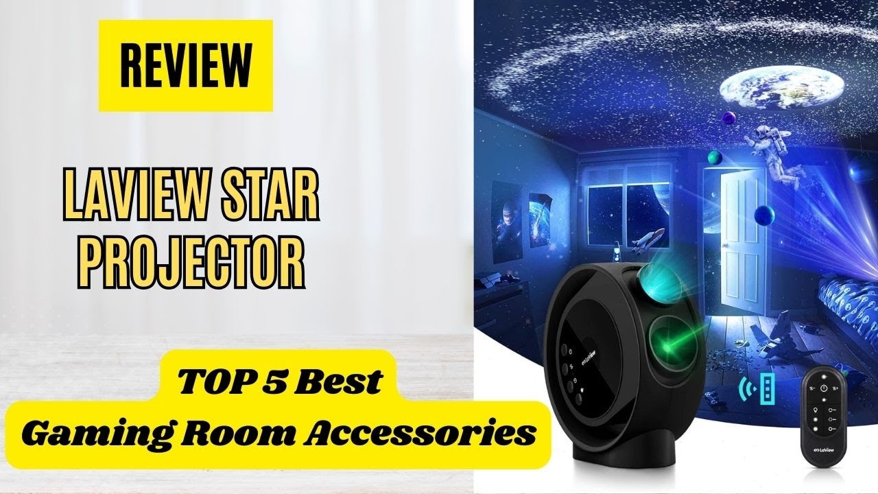 Review LaView Star Projector - Top 5 Best Gaming Room Accessories On ...