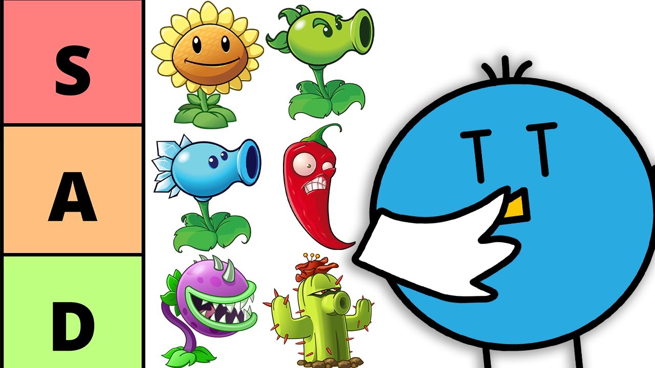 Every Plants Vs Zombies Plant Ranked.... - YouTube