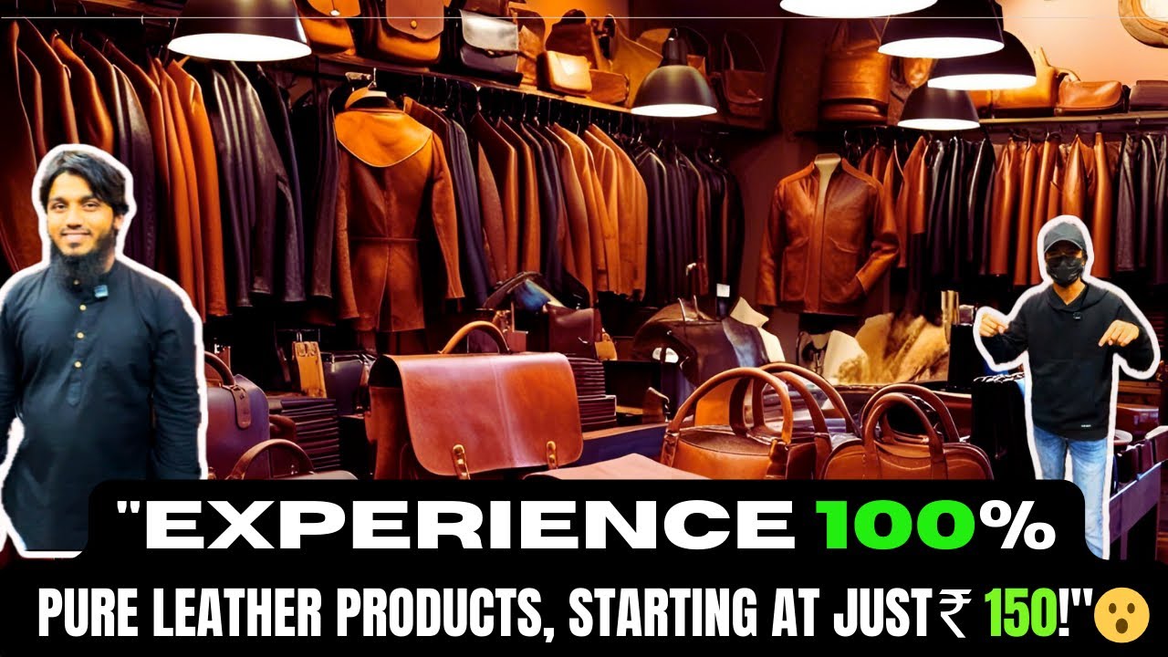🔥 Pure Leather Jackets, Shoes & Bags at Wholesale Prices in Bangalore ...