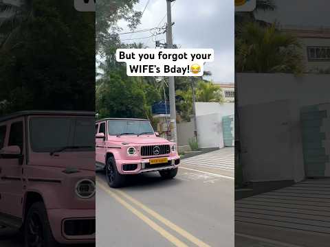 PINK Mercedes G-wagon! #mercedesbenz #supercar