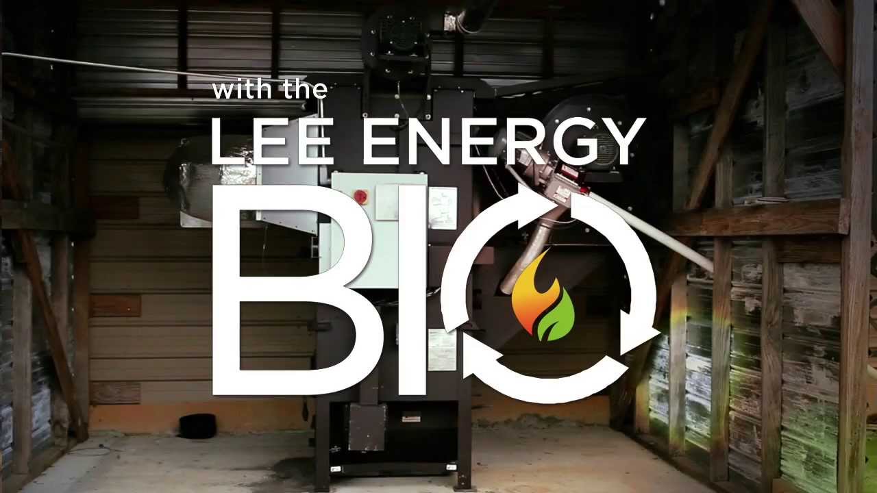 Lee Energy BIO Wood Pellet-Burning Agri-Industrial Furnace - YouTube