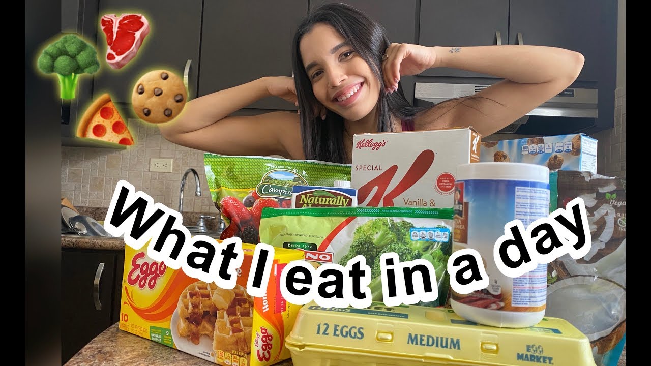 WHAT I EAT IN A DAY | Realistic && Healthy - YouTube