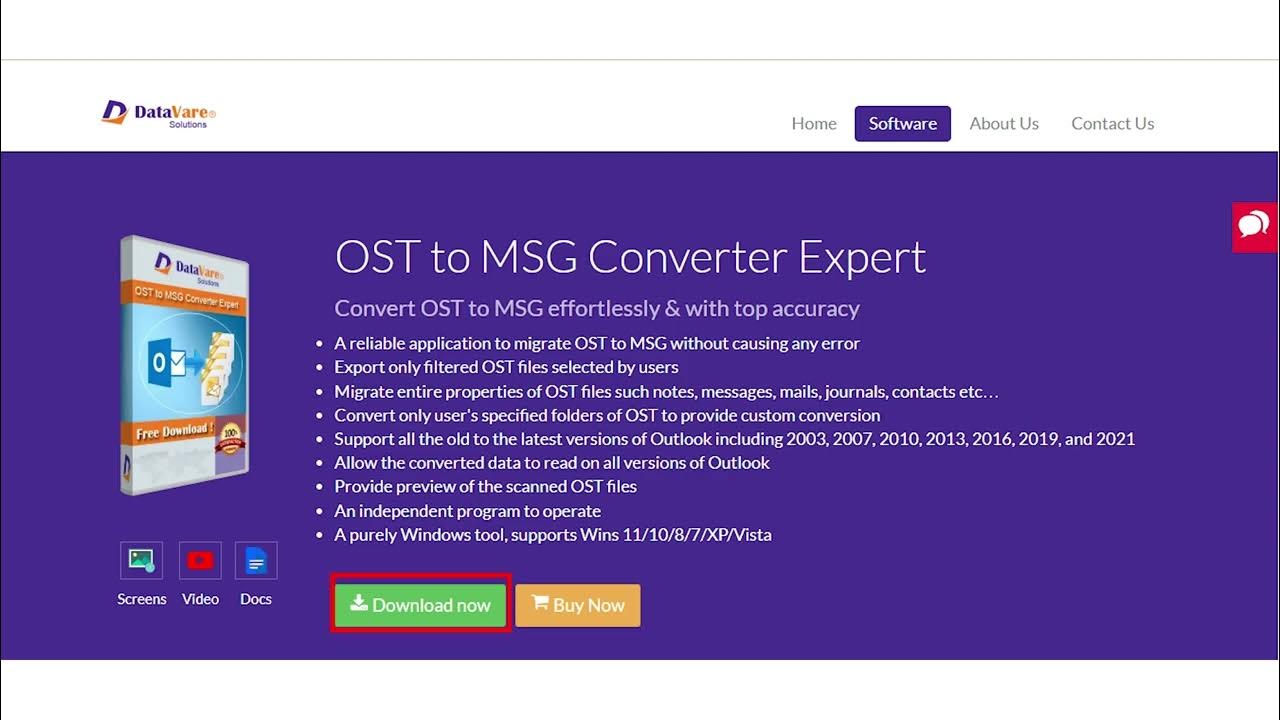 DataVare OST to MSG Converter | How it Works | Export OST Emails to MSG Format Easily - YouTube