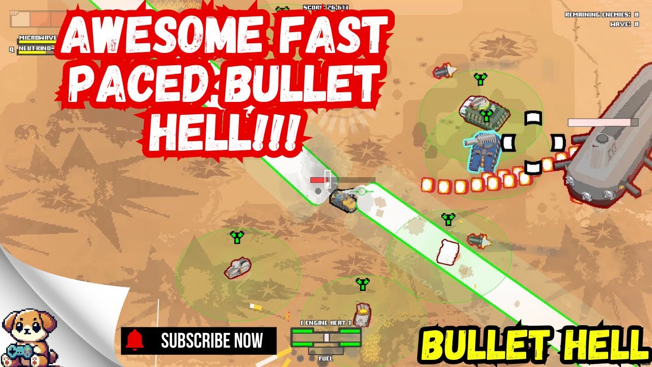 TRY TO BEAT MY HIGHSCORE IN THIS BULLET HELL!!! | SANDRIPPER - YouTube