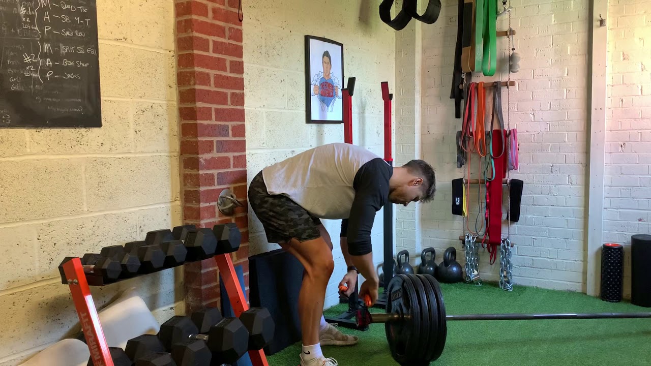 Landmine RDL w/ Angles-90 Grips - YouTube