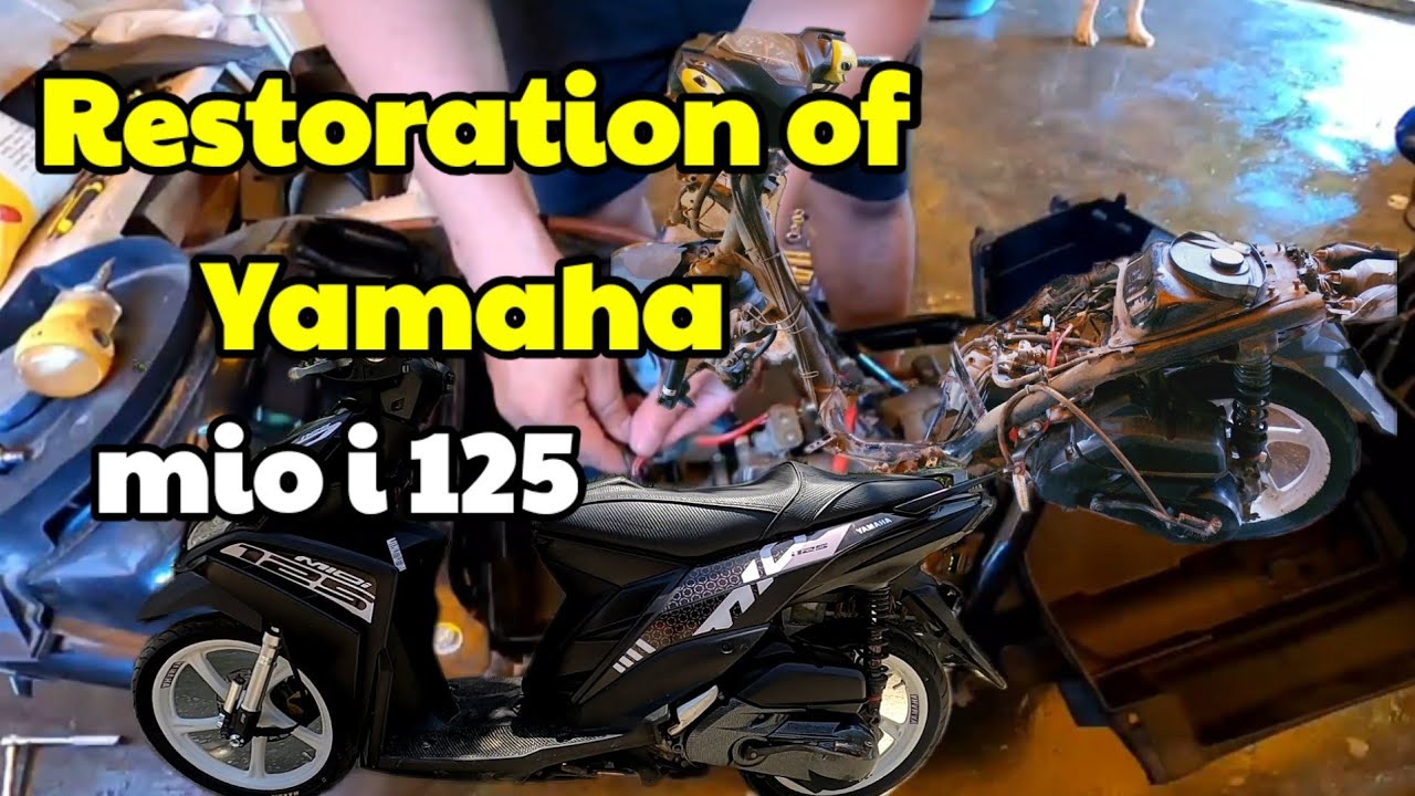 Restoration Of Yamaha Mio i 125 - YouTube