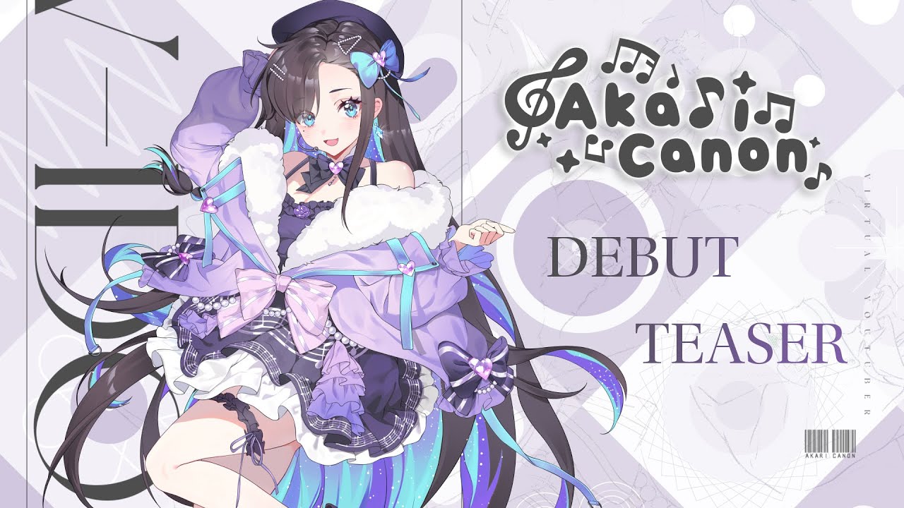 【PV Vtuber Debut】Akari Canon ไอดอลคริสตัลคนสวยกำลังจะมาแล้ว!! - YouTube