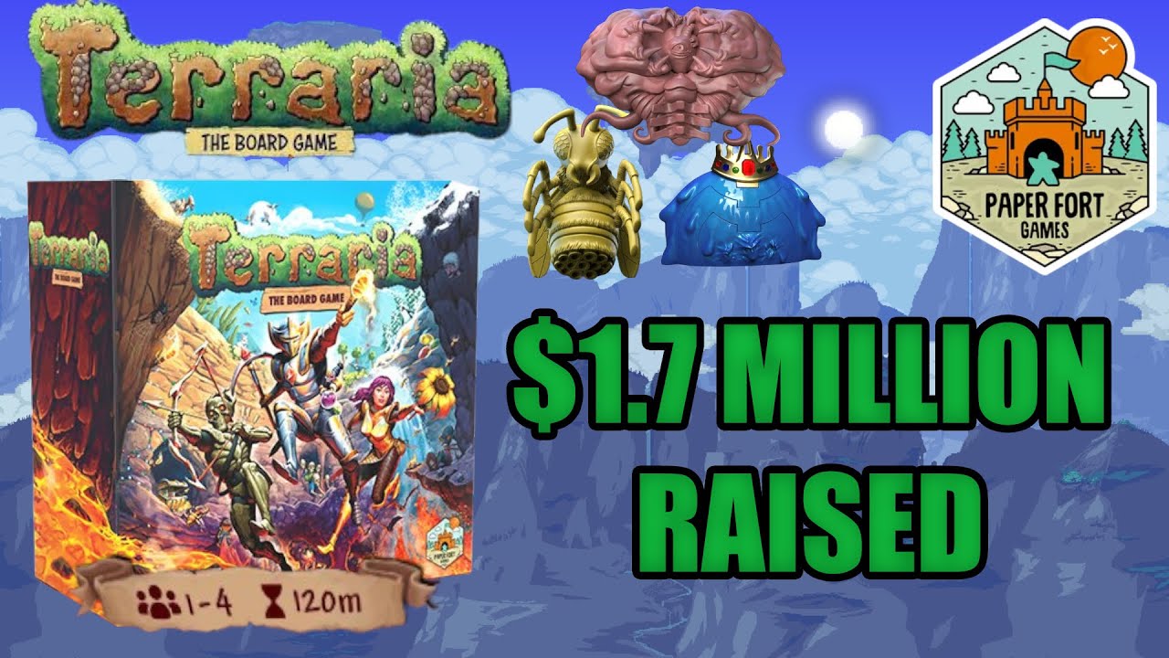 Terraria’s NEW Board Game! - $1.7M raised - Competition to win one for ...