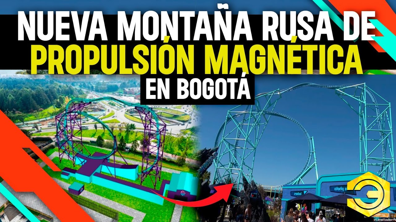 Así sera la Nueva Montaña Rusa de Propulsión Magnética que se ...