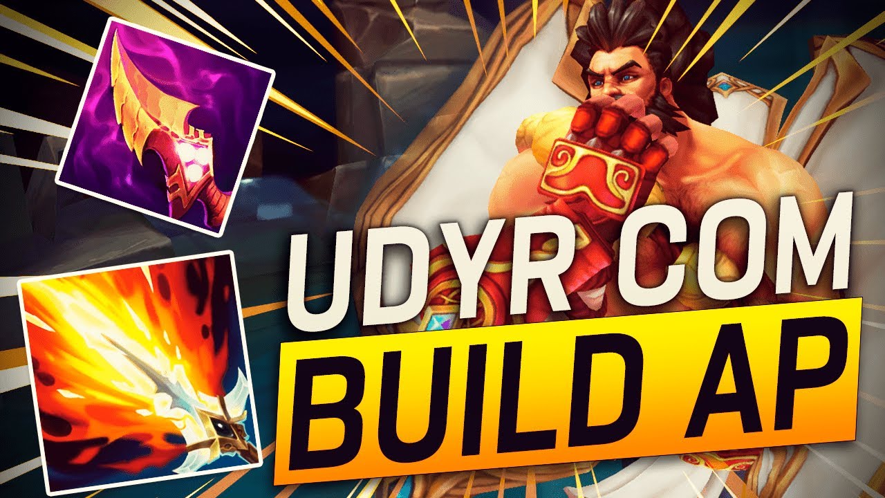ESSA BUILD É ÚNICA! UDYR JUNGLE AP! | League of Legends - YouTube