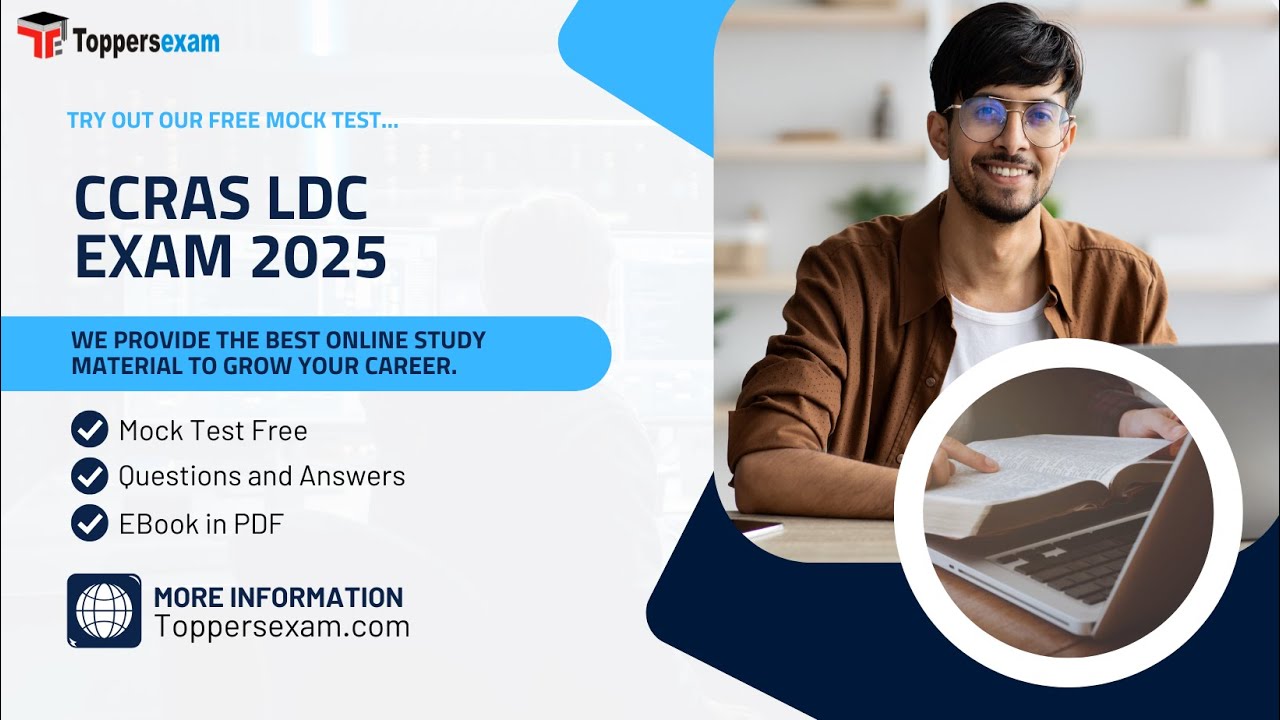 CCRAS LDC Exam Syllabus & Pattern 2025 | Online Question Paper | Test ...