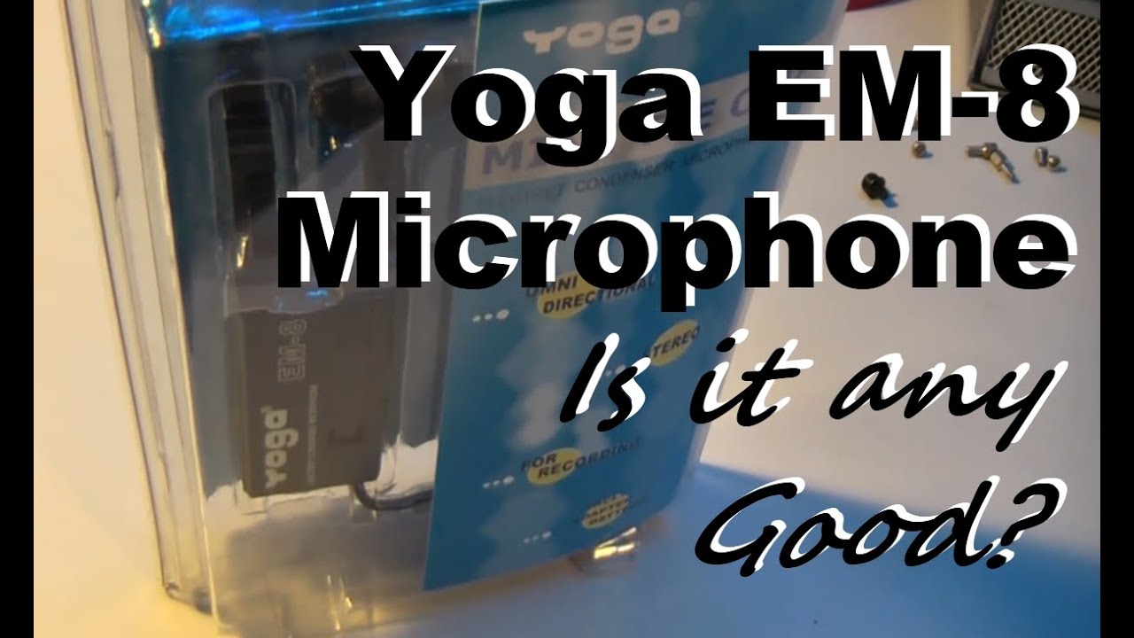 Comparing Asus Soundmax Superbeam & Cheap Chinese Yoga EM-8 Microphones ...