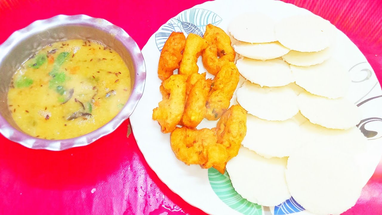 idli vada sambar | اڈلی وڈا سانبر |South indian recipe | idly sambar ...