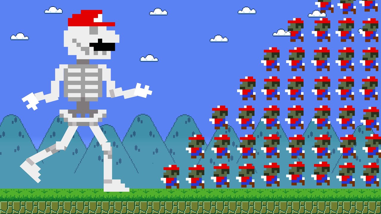 Mario vs Zombie Apocalypse | Game Animation | SH GAME - YouTube