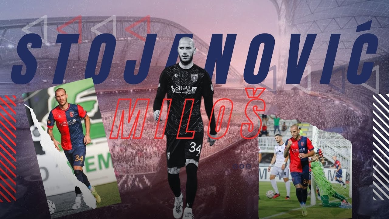 Milos Stojanovic KF VLLAZNIA Centre back Highlights 2024 - YouTube