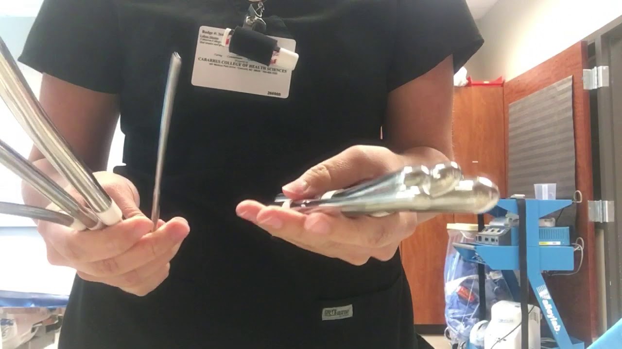 ST week 4 Instruments D&C Tray - YouTube