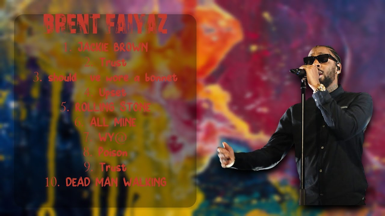 Brent Faiyaz-Year's music sensation-Premier Tracks Playlist-Commended ...