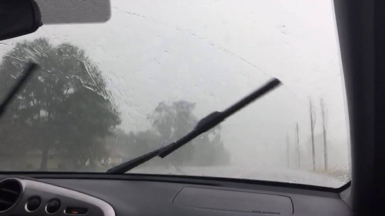 Driving in Blinding Rain Storm - YouTube