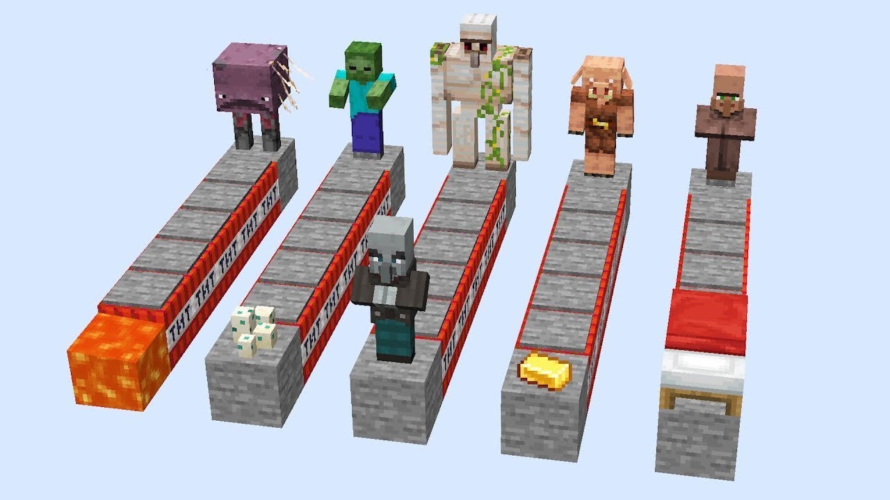 which minecraft mob is more stupid? - YouTube