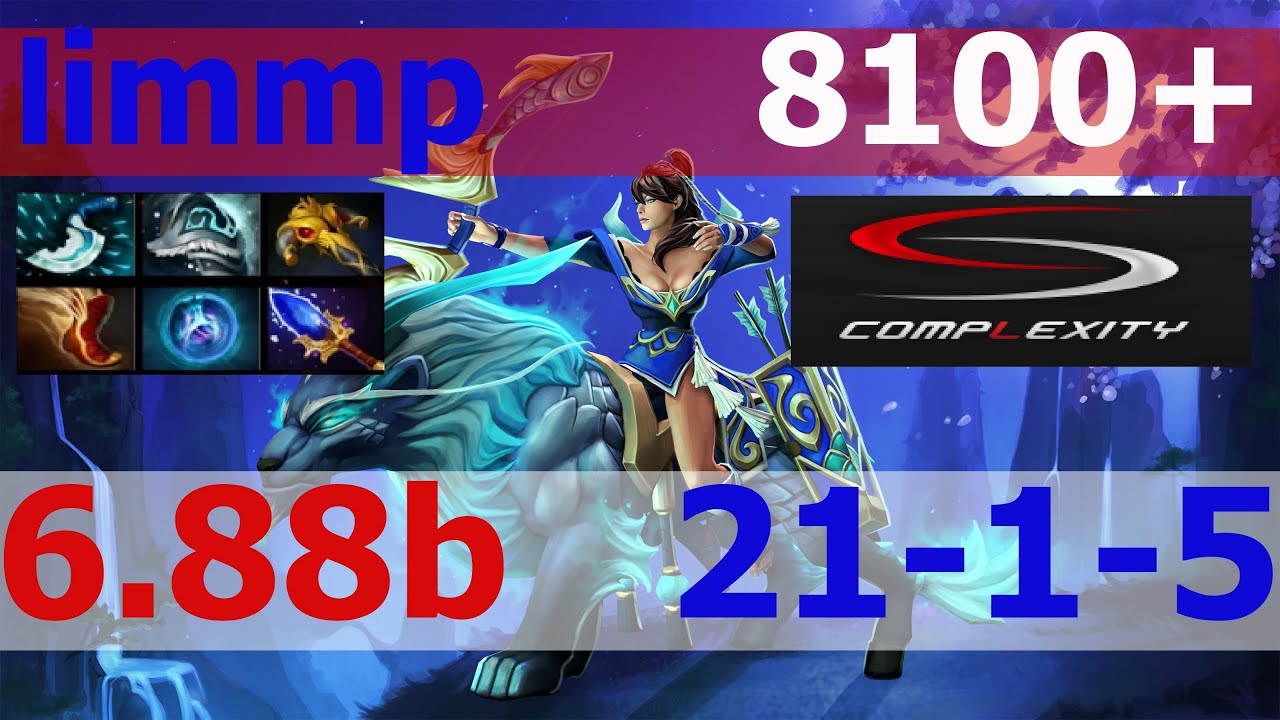 Mirana complexity gaming limmp 8100+ aghanim scepter - YouTube