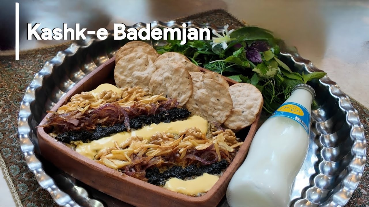 Authentic Persian Kashk-e Bademjan 🥣 | The Legendary Iranian Eggplant ...