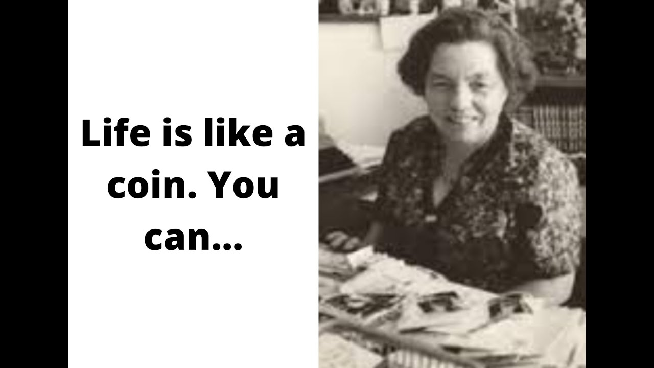 Life is like a coin. You can... - YouTube