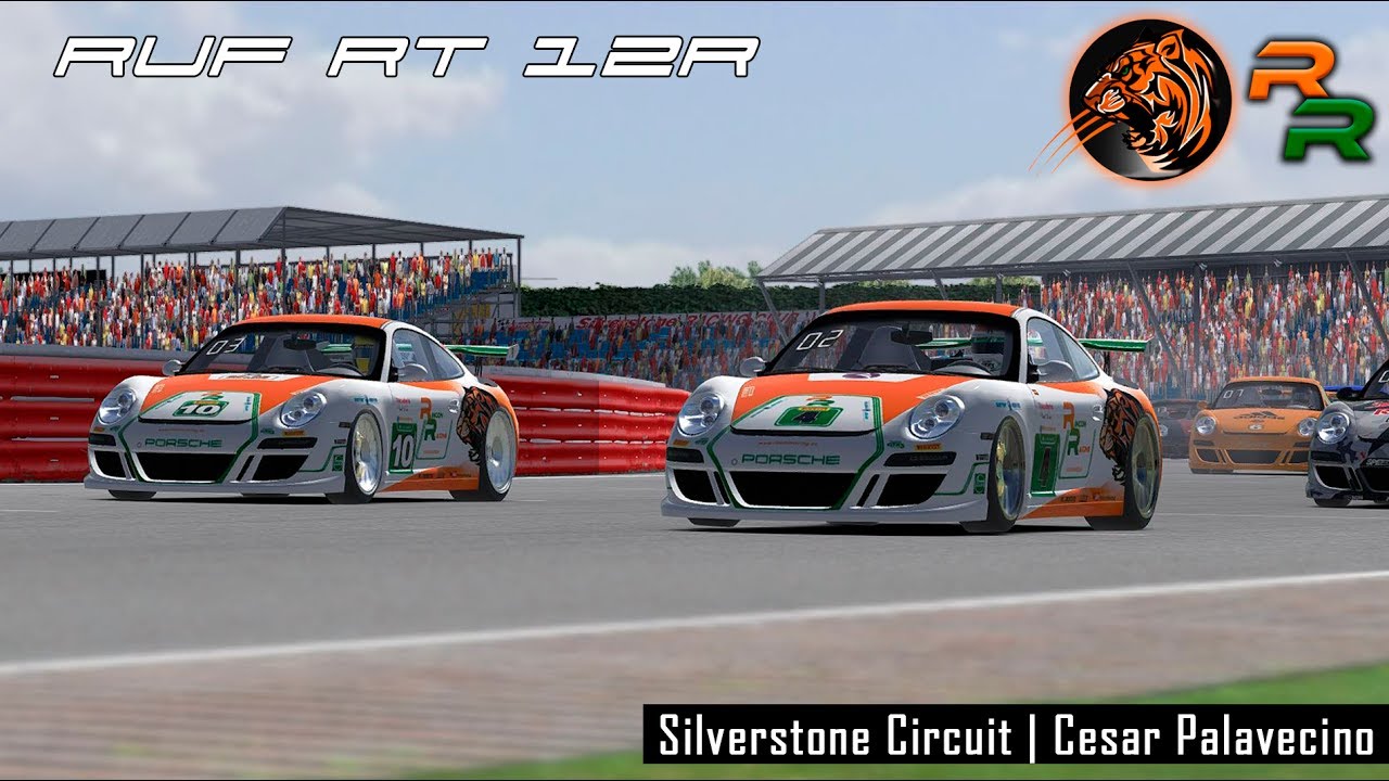SILVERSTONE CIRCUIT | RUF RT 12R | CESAR PALAVECINO - YouTube