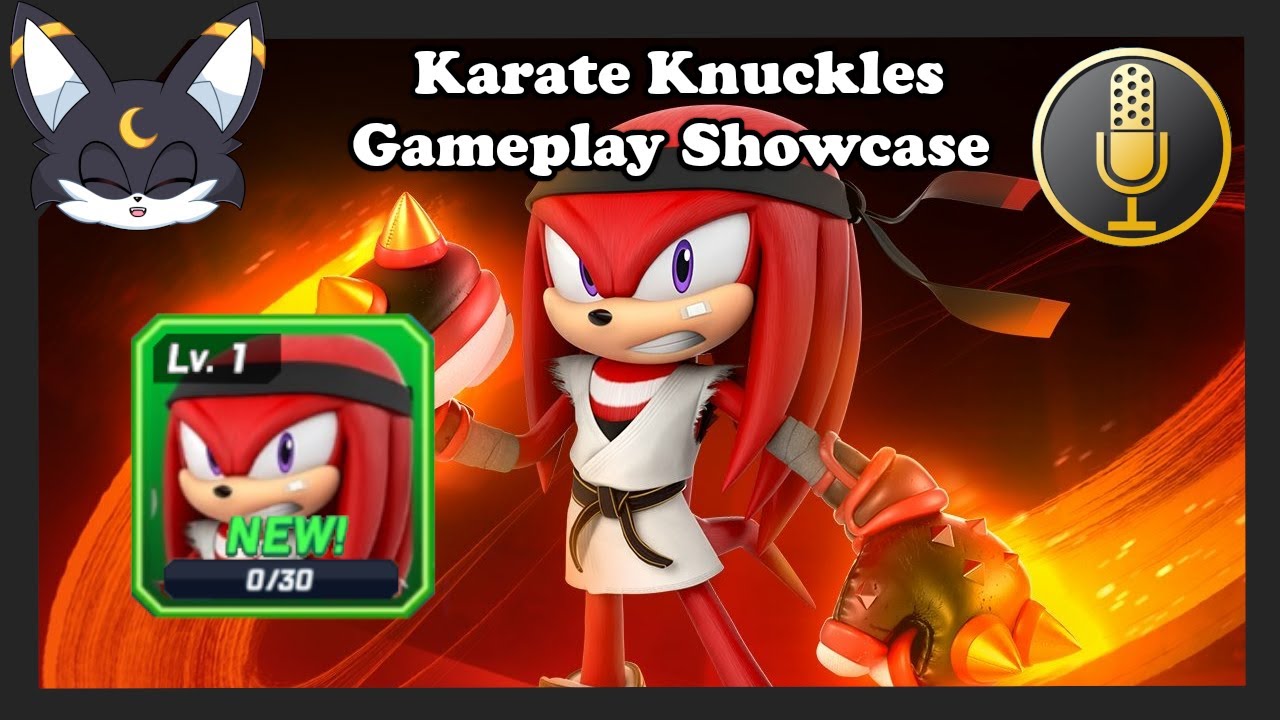 Sonic Forces: 🎤Karate Knuckles Gameplay Showcase🎤 - YouTube