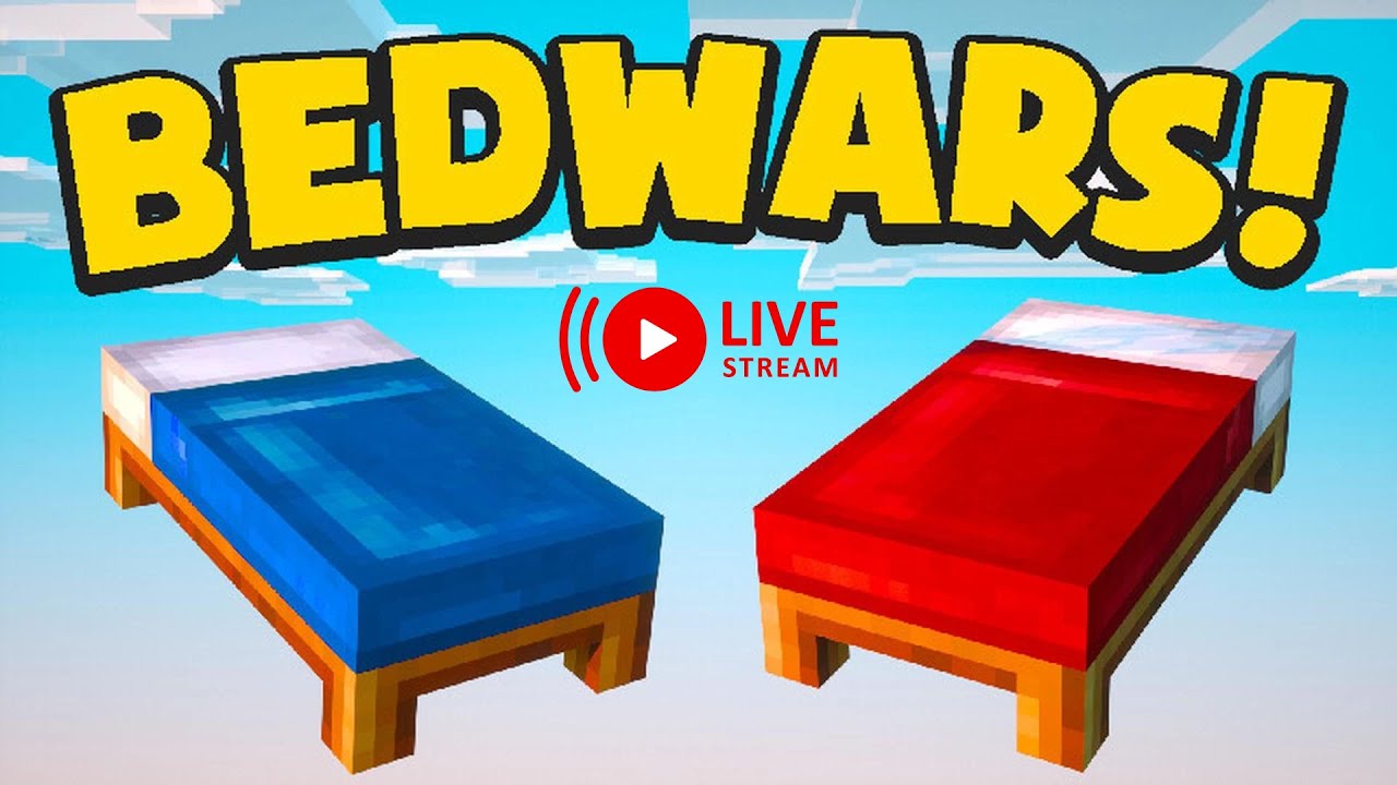 MINECRAFT BEDWARS LIVE | LIVE STREAM | #minecraft - YouTube