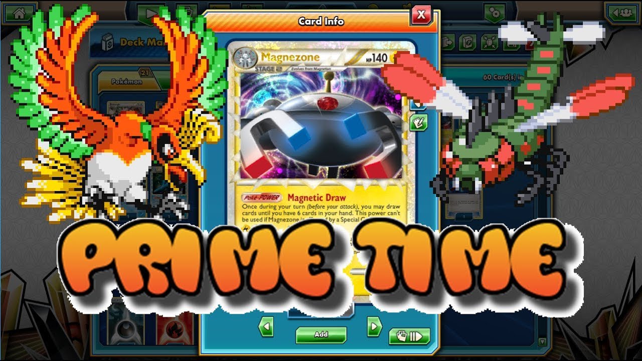 LEGACY "Prime Time" Yanmega Prime / Magnezone Prime / Ho-oh EX Deck ...