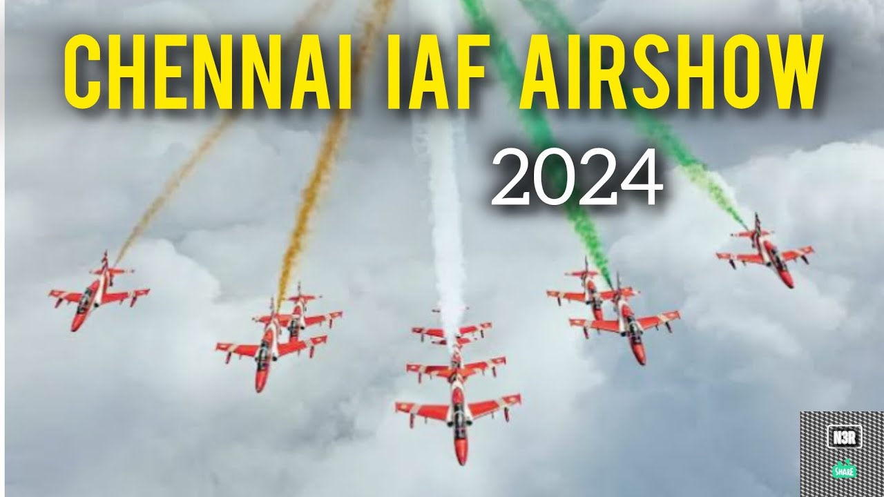 Chennai IAF Airshow | 2024 | Indian Airforce ️🫡🇮🇳😍🥰 - YouTube