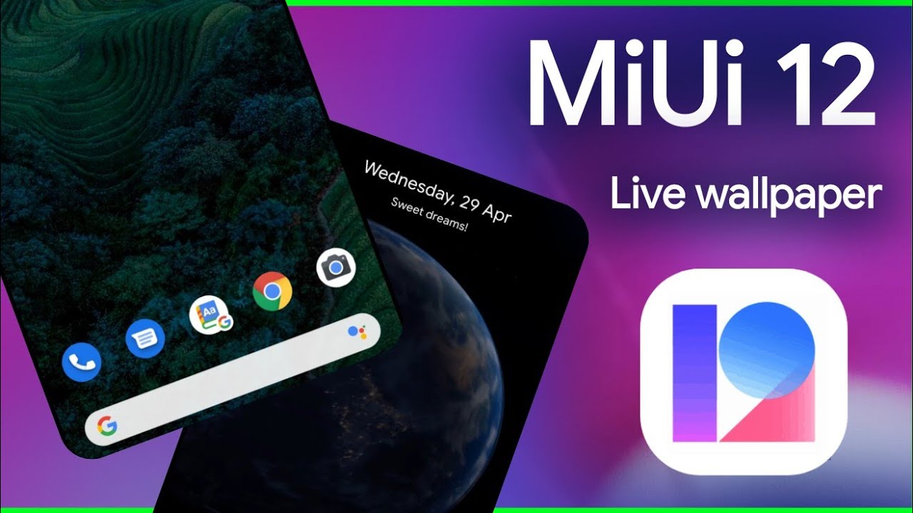 MiUi 12 Live Wallpaper | for any android Device | NH Soft - YouTube