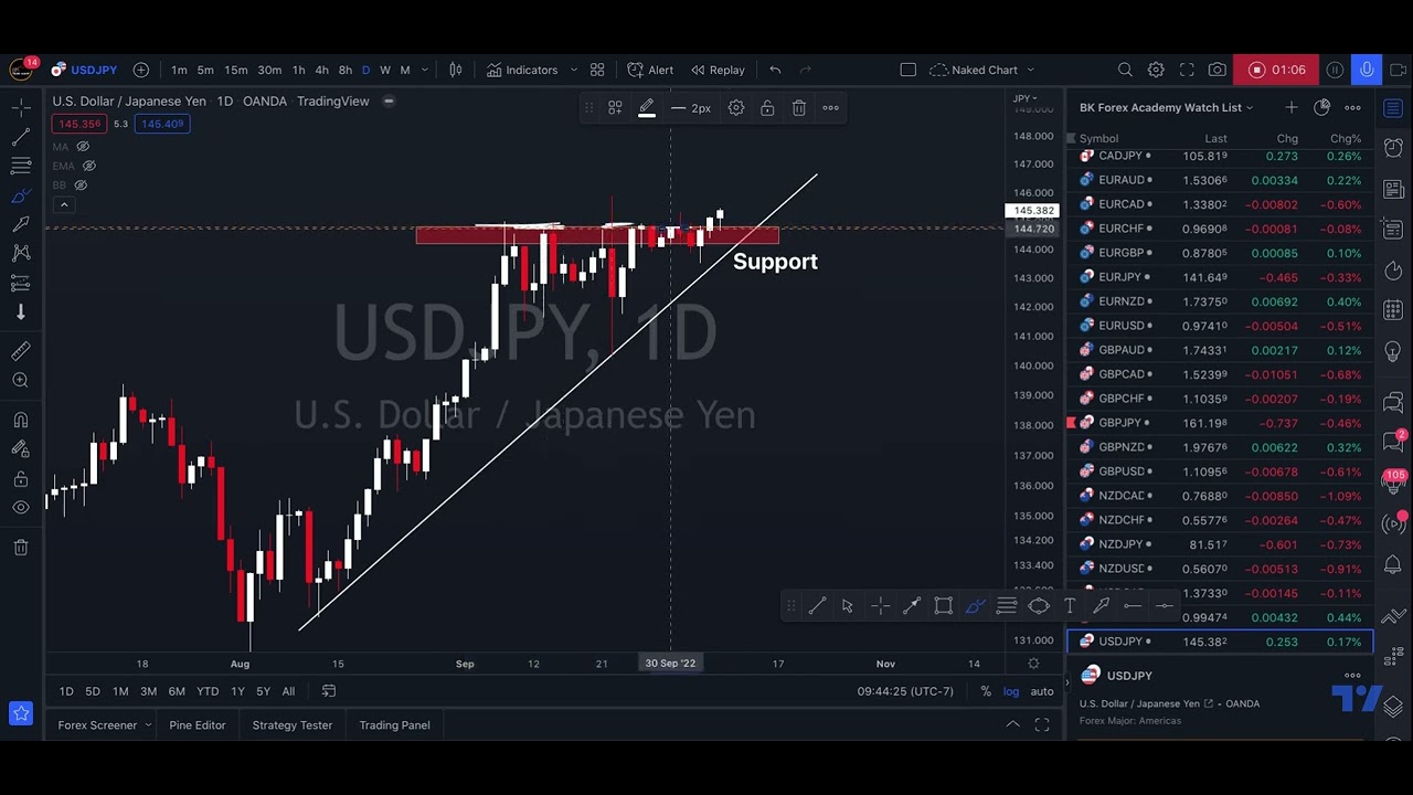 How to reach financial freedom - USDJPY How to trade it with upcoming ...