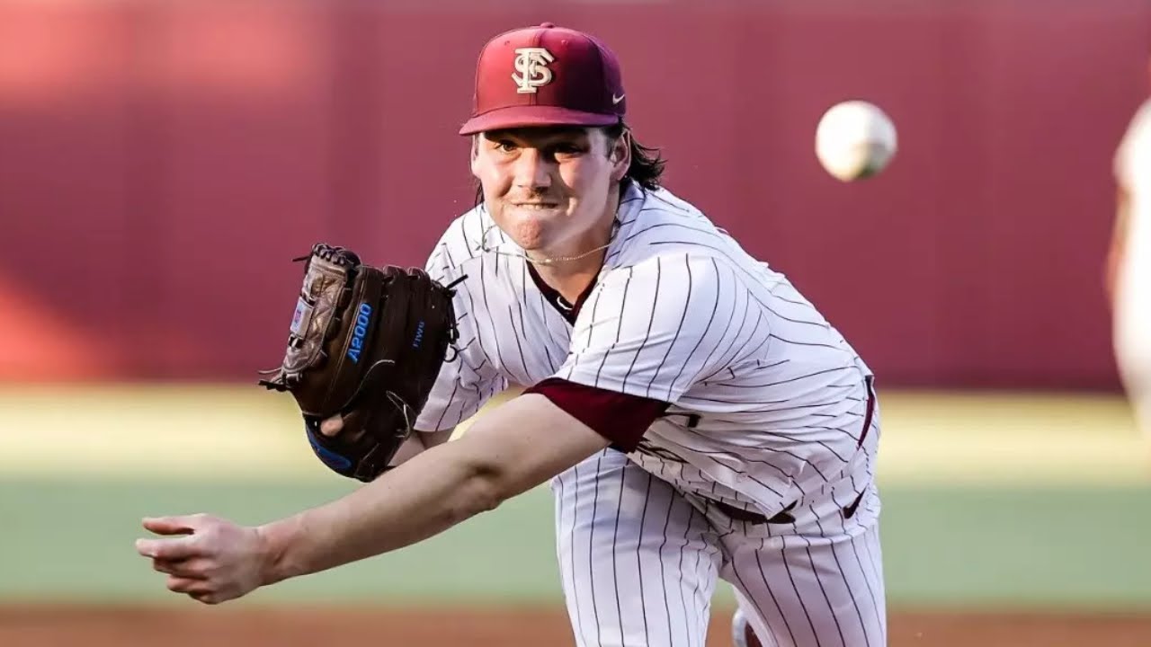 Jamie Arnold 2025 College Baseball Highlights! | Florida State ...