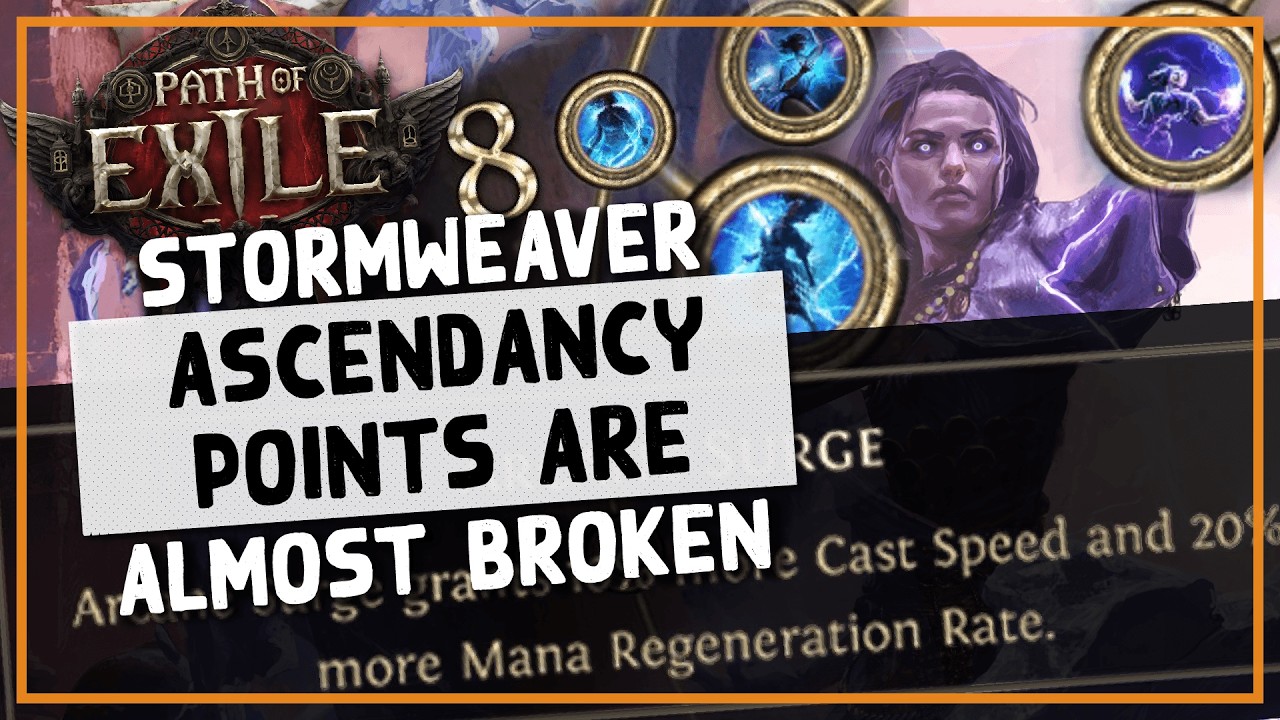 PoE 2 | THE FULL STORMWEAVER ASCENDANCY TREE FIXES ALL MANA PROBLEMS ...