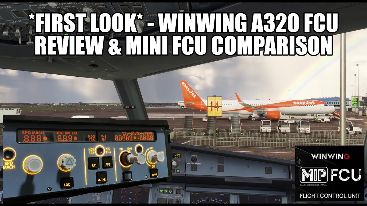 *FIRST LOOK* Winwing A320 FCU Unit - Full Review & Comparison With ...