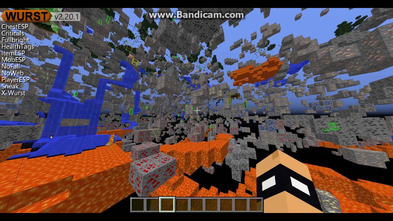 How to Use X-Ray and how to add blocks on Wurst - YouTube