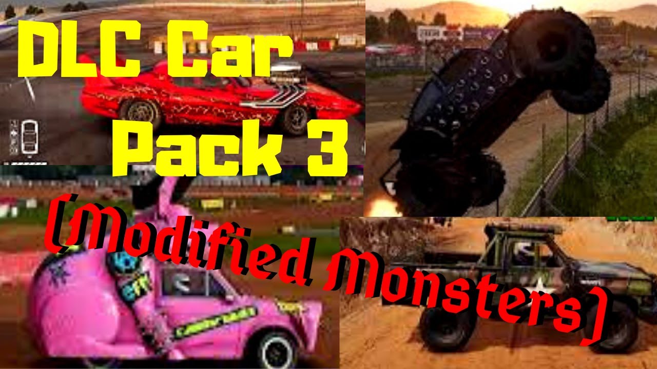 Wreckfest - DLC Car Pack 3 (Modified Monsters) - YouTube