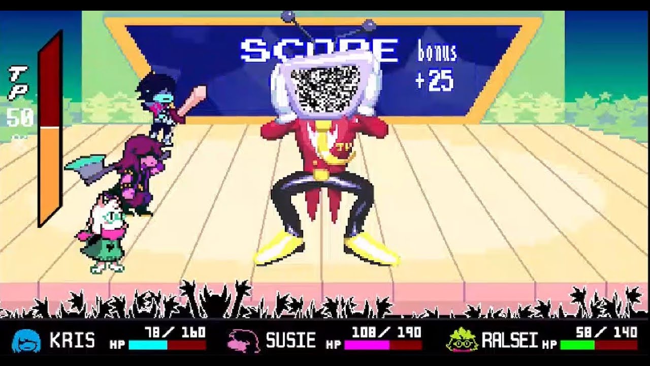 TENNA BOSS FIGHT DELTARUNE CHAPTER 3 - YouTube