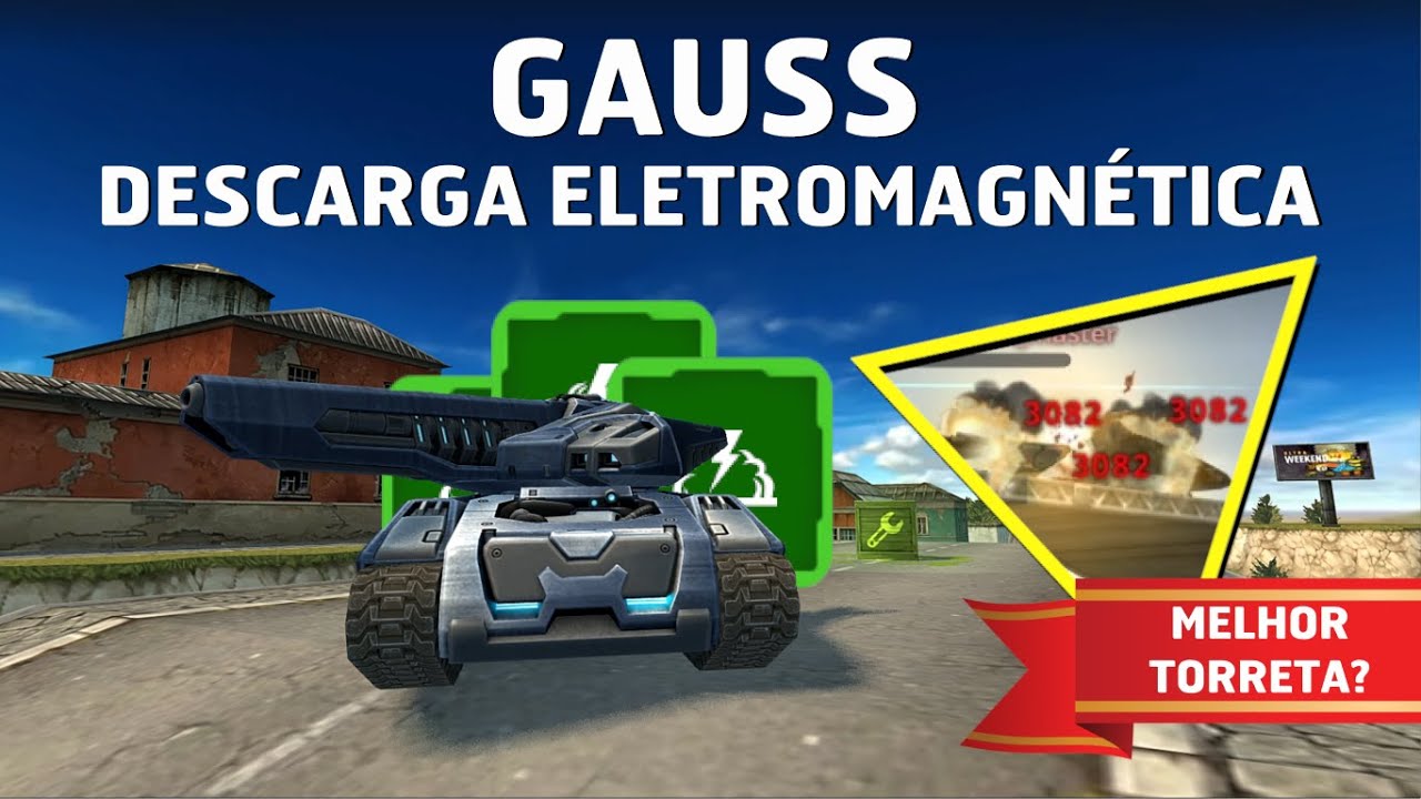 GAUSS | MELHOR TORRETA? | DESCARGA ELETROMAGNÉTICA - Tanki Online - YouTube