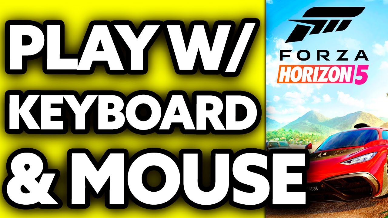 How To Play Forza Horizon 5 with Keyboard and Mouse on XBOX (2025 ...