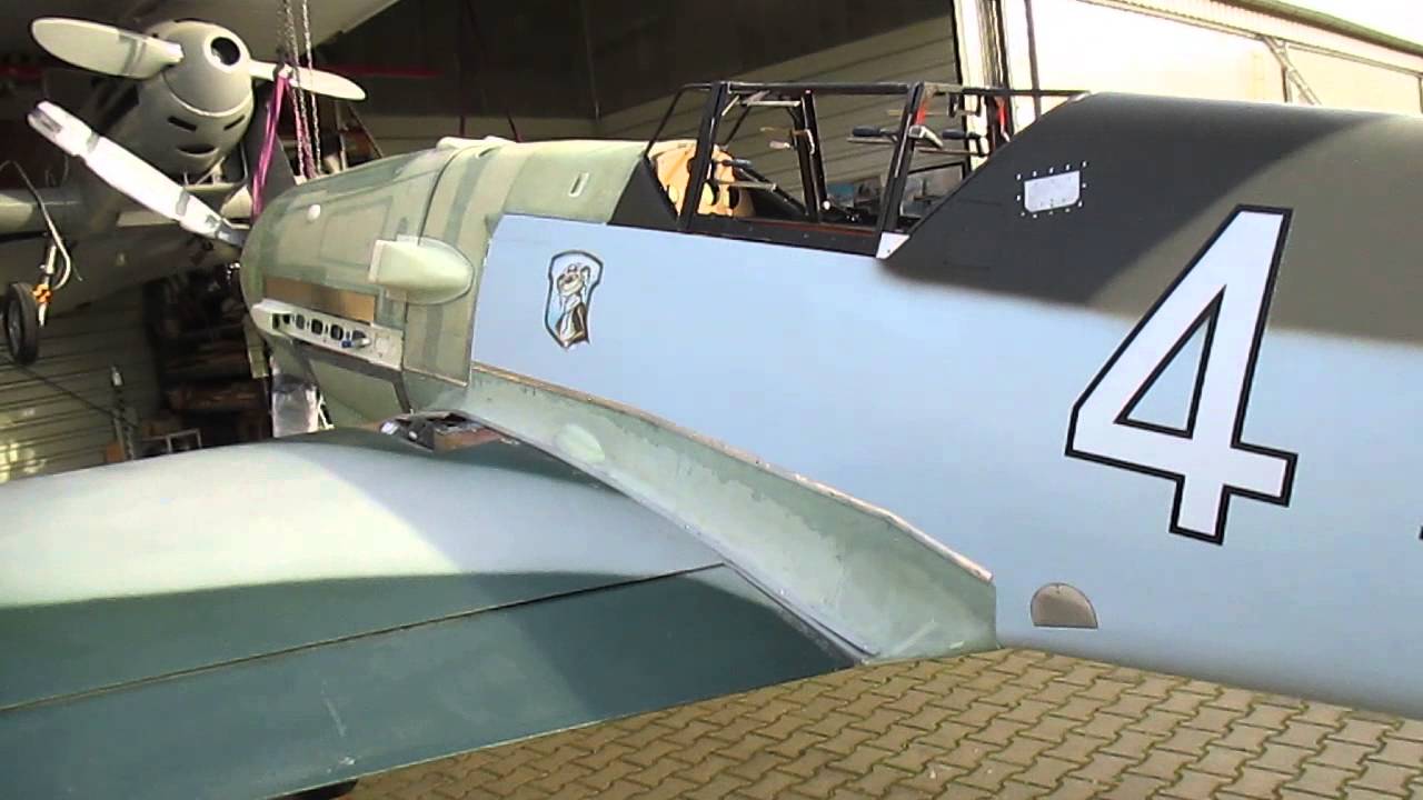 Me 109 E replica in 1 :1 Maßstab nach Plänen des Konstrukteurs Marcel ...