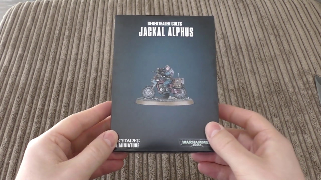Genestealer Cults - Jackal Alphus - Unboxing (WH40K) - YouTube