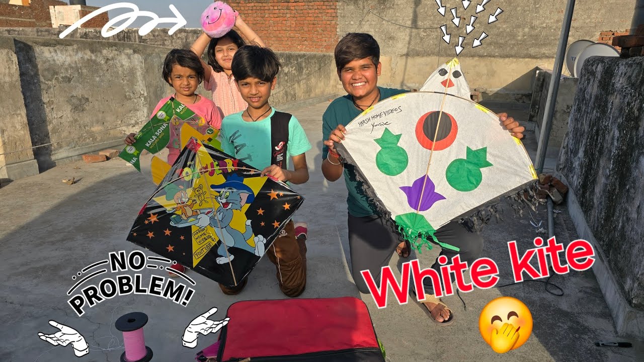 My White Kite | kite vlog |kiteflying - YouTube