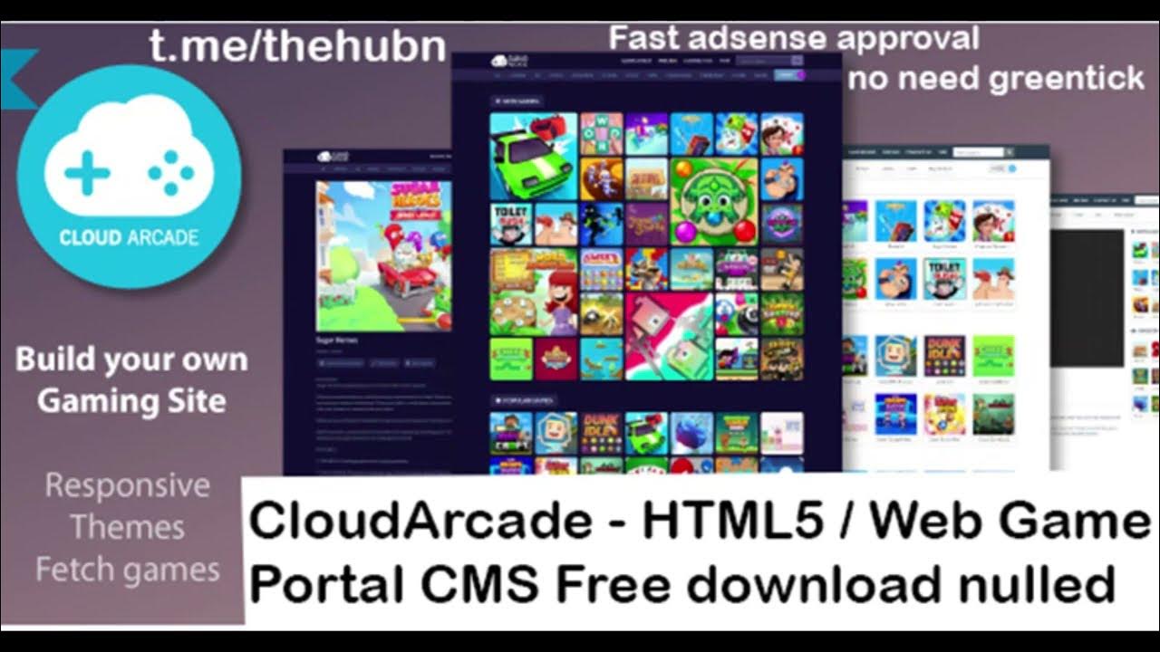 fast adsense approval Cloud Arcade HTML 5 Game PHP Script #adsense #adx ...