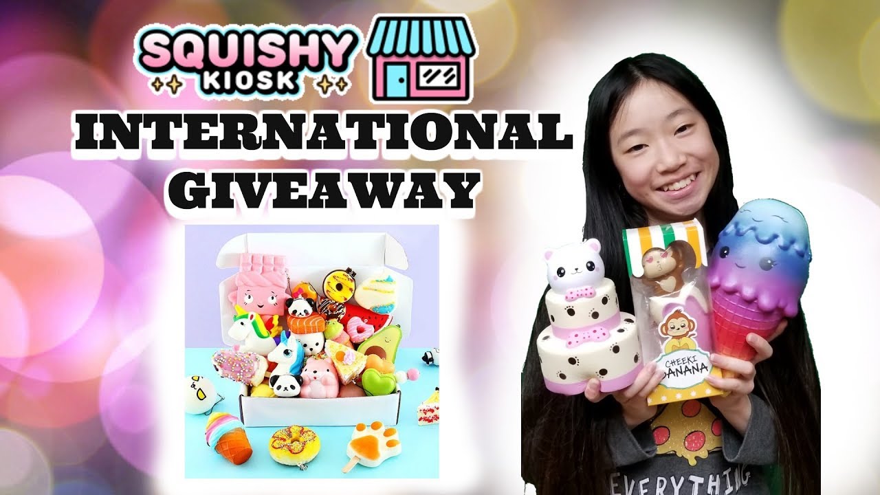 FIRST SQUISHY PACKAGE EVER FROM SQUISHY KIOSK PLUS INTERNATIONAL ...