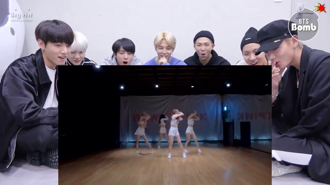 BTS Reaction BLACKPINK 'Don't Know What To Do' DANCE PRACTICE VIDEO ...